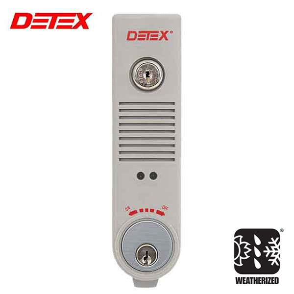 Detex EAX-500W - Weatherized Exit Alarm - Surface Mounted - Gray – SLK Online