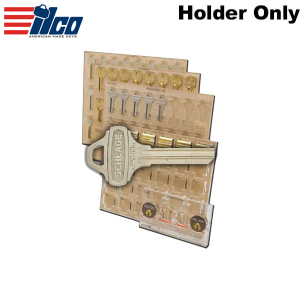 Ilco - EIP-KH10 - Engrave-It - Schlage Everest/Primus Head Key Holder ...