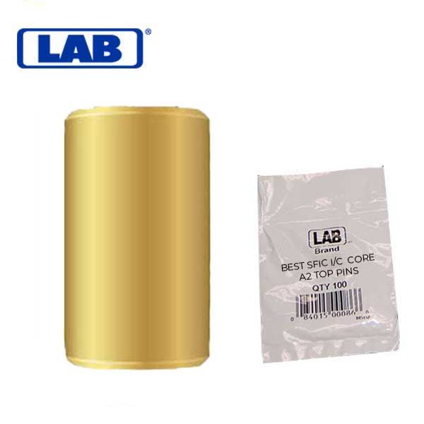 LAB - BEST A2 Top Pins - SFIC - I/C Core - PolyBag Pack of 100 – SLK Online