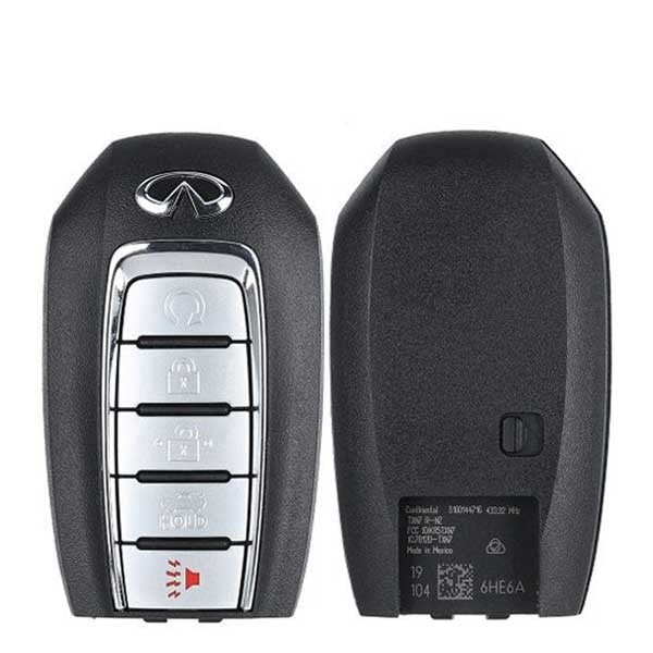 2020-2022 Infiniti Q50 Q60 / 5-Button Smart Key / PN: 285E3-6HE6A / KR ...