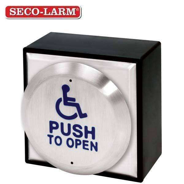 Seco-Larm - 4.5" Round Push Plate – SLK Online