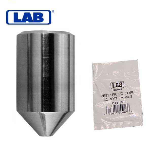 LAB - BEST A2 Bottom Pins - SFIC - I/C Core - PolyBag Pack of 100 – SLK ...
