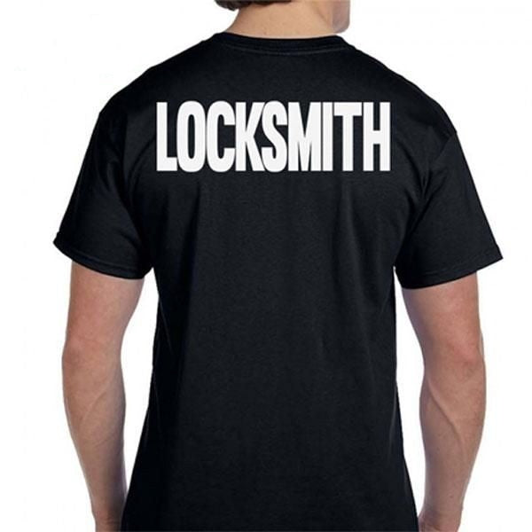 T-Shirt For Locksmiths - Black – SLK Online