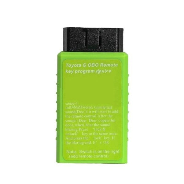 Toyota G & H Chip OBDII Programming Dongle / Remote & Transponder Prog ...