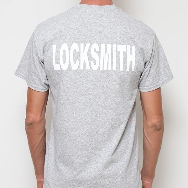 T-Shirt For Locksmiths - Grey (TS-GREY) – SLK Online